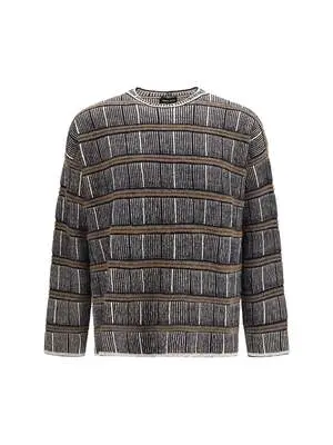 Giorgio Armani Oversized Sweater - Blue
