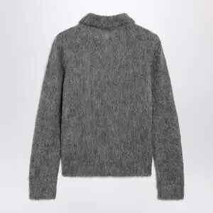 Chloé Alpaca-blend Cardigan - Gray