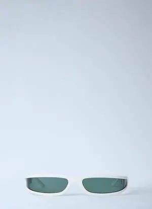 Rick Owens Fog Sunglasses - White