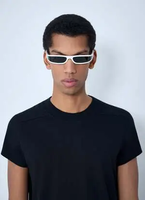 Rick Owens Fog Sunglasses - White