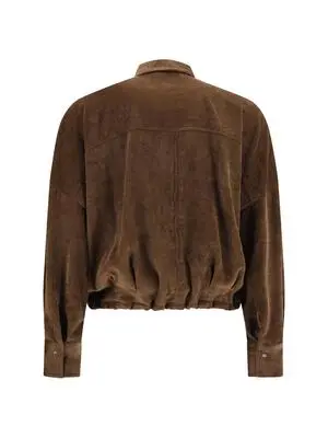Brunello Cucinelli Corduroy Shirt - Brown