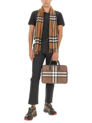 Burberry Regular Fit Cargo Pants - Black