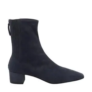 AQUAZZURA Saint Honore Suede Booties - Blue