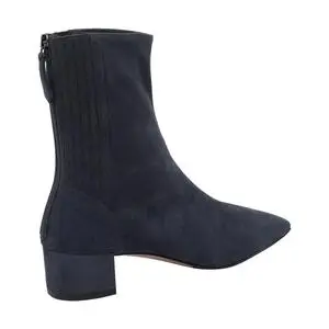 AQUAZZURA Saint Honore Suede Booties - Blue