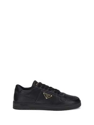Prada Downtown Leather Sneakers