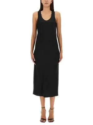 Sportmax Silk Dress - Black