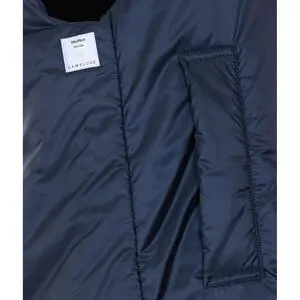Max Mara Greengo Drop-proof Canvas Padded Vest - Blue