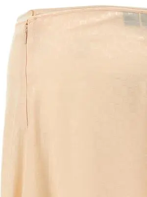 Fendi Ff Silk Skirt
