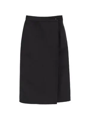 Bottega Veneta Cotton Midi Skirt - Multicolor