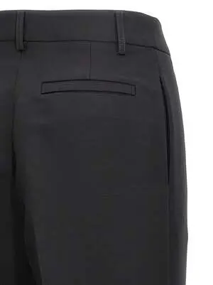 FERRAGAMO Stretched Pleated Trousers