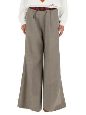 Marni Plaid Pants - Multicolor