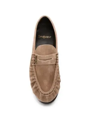 Saint Laurent Le Loafer Leather Loafers