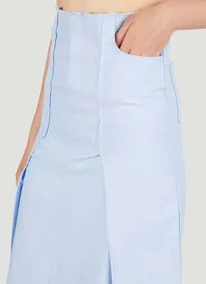 Raf Simons Panel Denim Skirt