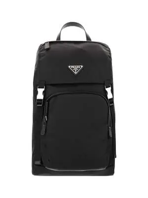 Prada Re-nylon Backpack - Black