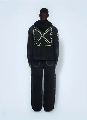 Off-White Irregular Cargo Jeans
