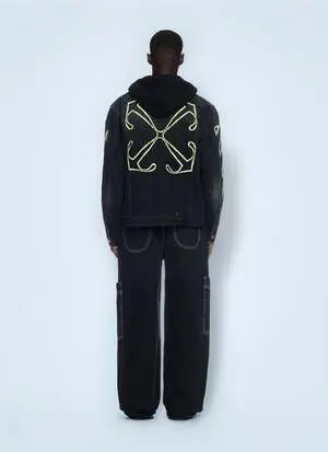 Off-White Irregular Cargo Jeans