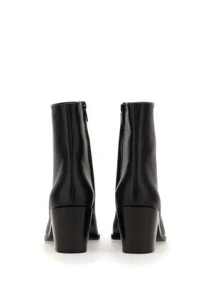 GIANVITO ROSSI Leather Ankle Boots