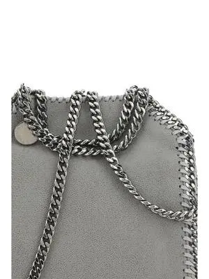 Stella McCartney Tiny Shaggy Handbag - Gray