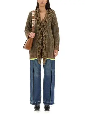 Stella McCartney Wool Blend Cardigan - Multicolor