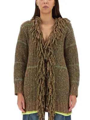 Stella McCartney Wool Blend Cardigan - Multicolor