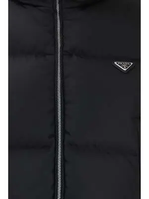 Prada Short Re-nylon Down Jacket