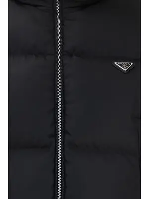 Prada Short Re-nylon Down Jacket
