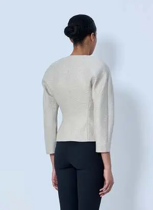 Jacquemus La Petite Veste Ovalo Jacket