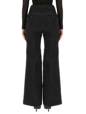 Givenchy Flare Fit Pants - Black
