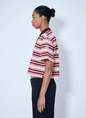 Moncler Striped Polo Shirt