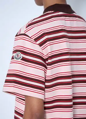 Moncler Striped Polo Shirt
