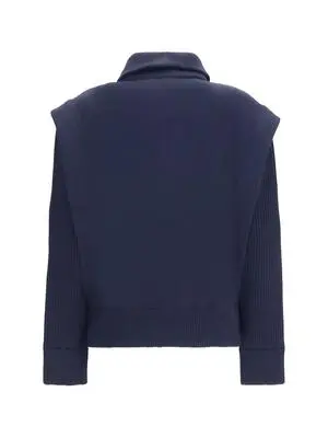Giorgio Armani Padded Virgin Wool Bomber Jacket