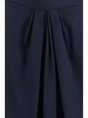 Giorgio Armani Pleated Silk Skirt