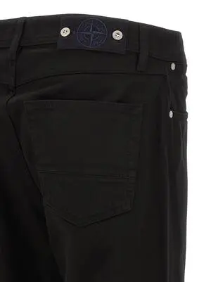 Stone Island Bull Denim Jeans - Black