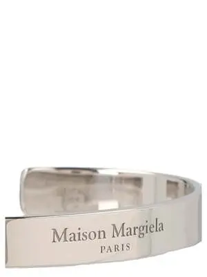 MAISON MARGIELA Logo Bracelet - Silver