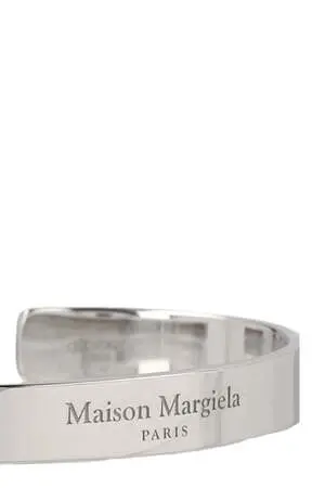 MAISON MARGIELA Logo Bracelet - Silver
