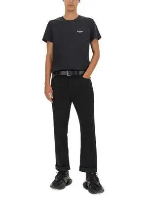 Balmain Jeans In Denim