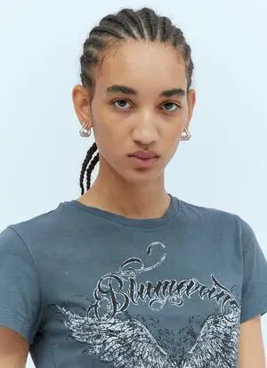 Blumarine Graphic Logo T-shirt