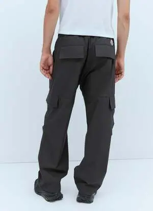 Moncler Logo Patch Cargo Pants - Green