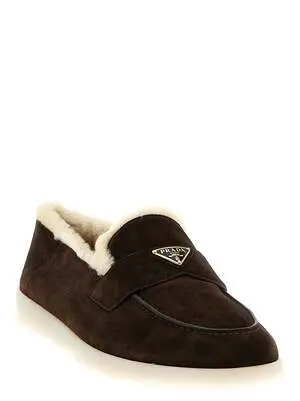 Prada Suede Loafers