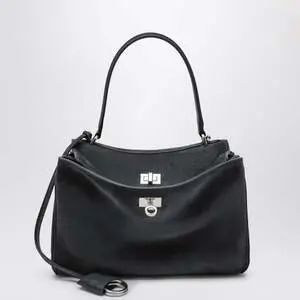 Balenciaga Rodeo Small Bag In Grey Calf Leather - Gray