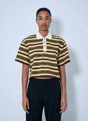 Moncler Striped Polo Shirt