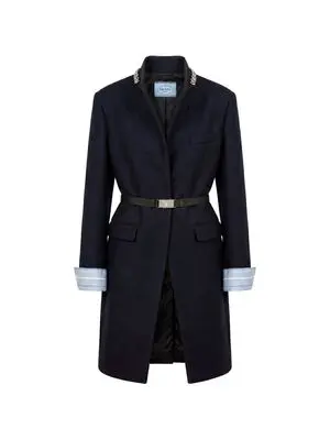 Prada Wool Coat - Multicolor