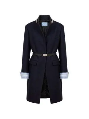 Prada Wool Coat - Multicolor