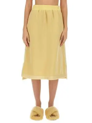 JIL SANDER Midi Skirt - Yellow