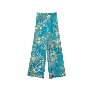 FORTE_FORTE Trousers Palazzo Pants - Blue