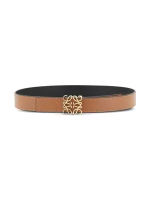 Loewe Anagram Leather Belt