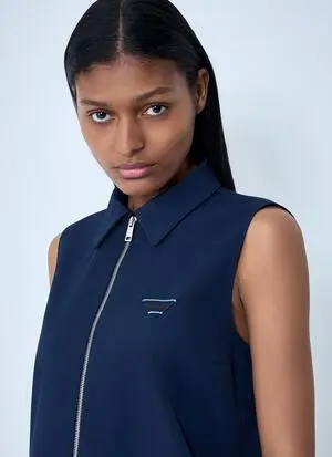 Prada Logo Motif Cargo Dress