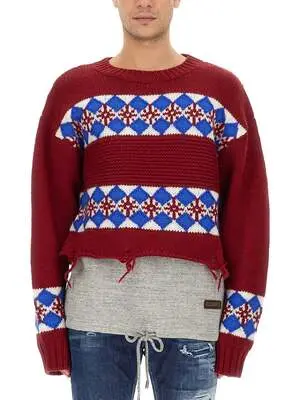 Dsquared2 Jacquard Knit - Multicolor