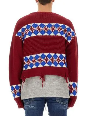 Dsquared2 Jacquard Knit - Multicolor