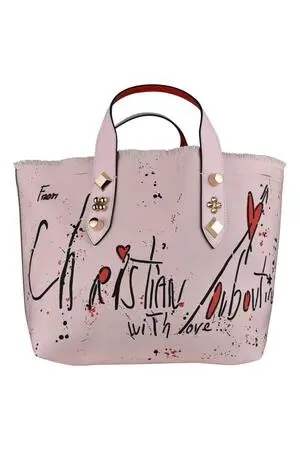 CHRISTIAN LOUBOUTIN Frangibus Small Tote Bag - Pink